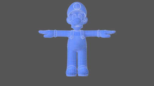 3D model Luigi Character Mario Rabbids Sparks of Hope 8K - TurboSquid ...