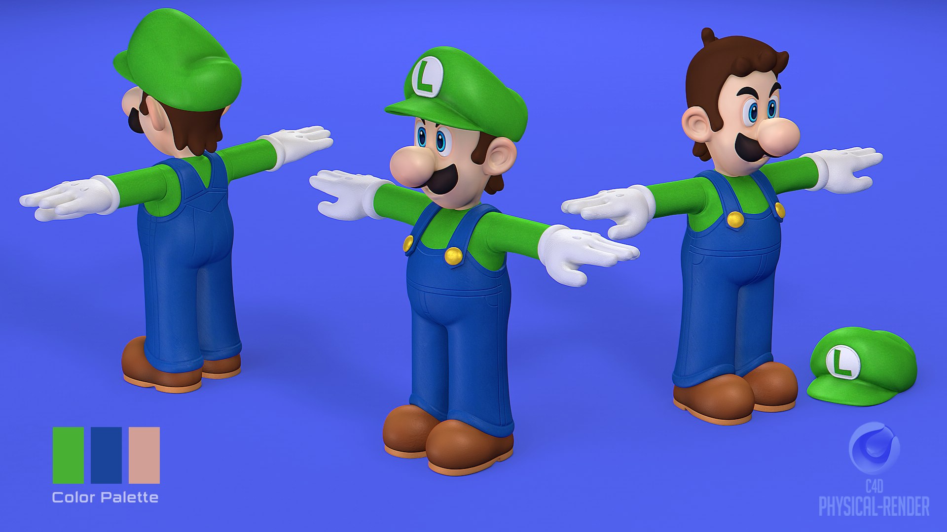 3D Model Luigi Character Mario Rabbids Sparks Of Hope 8K - TurboSquid ...
