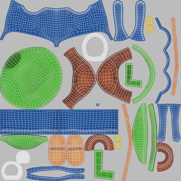 3D model Luigi Character Mario Rabbids Sparks of Hope 8K - TurboSquid ...