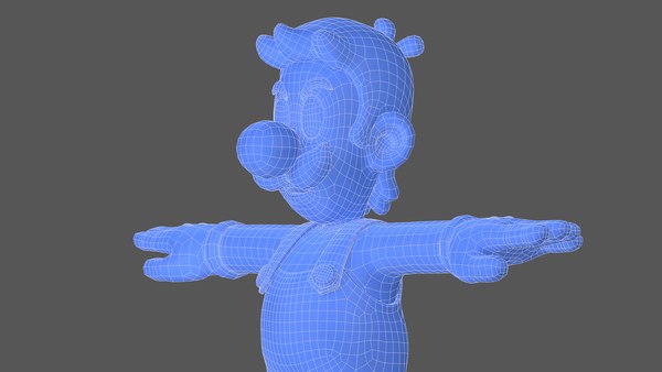 3D model Luigi Character Mario Rabbids Sparks of Hope 8K - TurboSquid ...