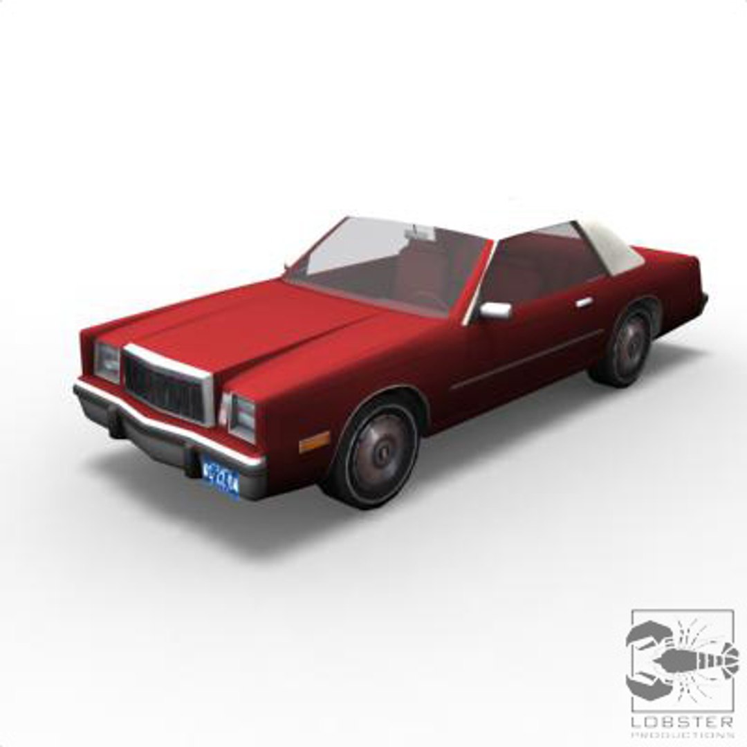 3d Chrysler Cordoba Model