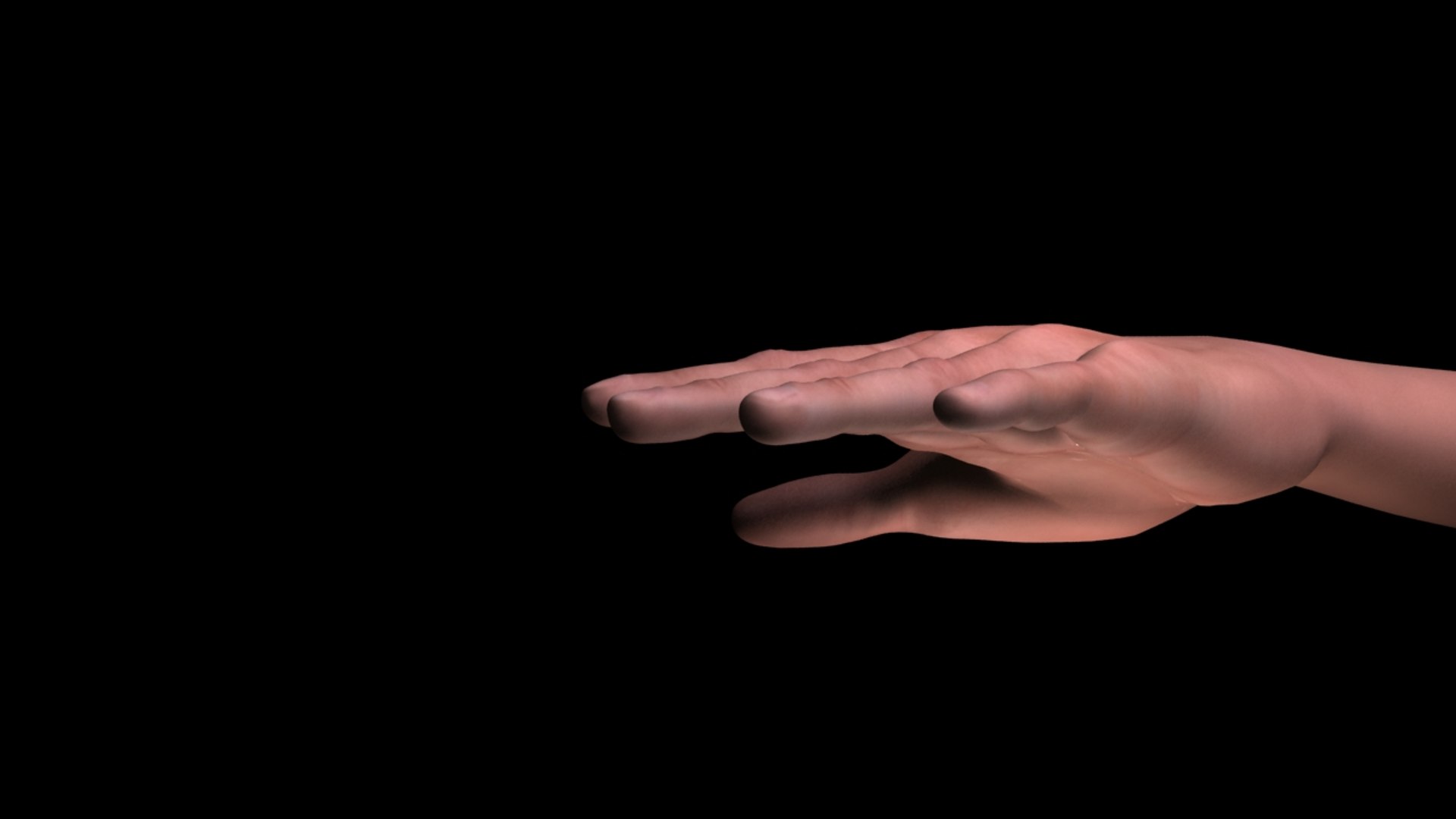 3ds Max Ready Realistic Hand