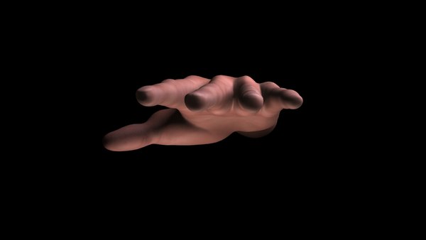 3ds max ready realistic hand