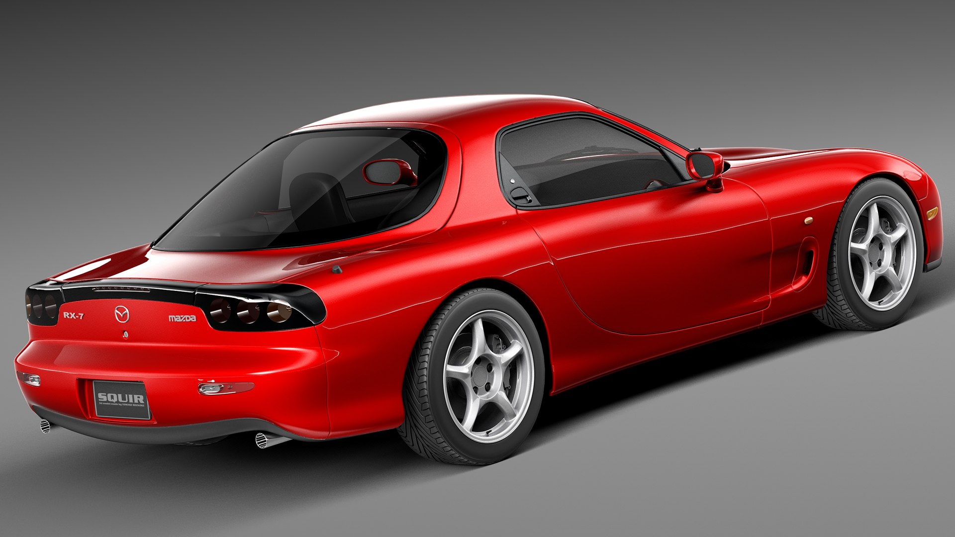 3ds Max Mazda Rx7 Rx-7 Sport Coupe