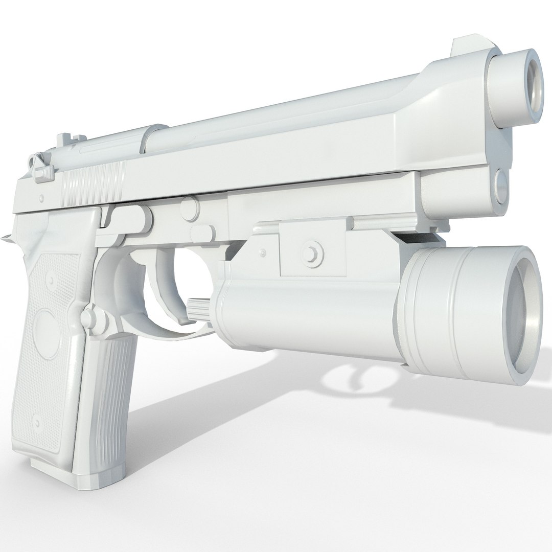 3D Beretta M9 - TurboSquid 2094374