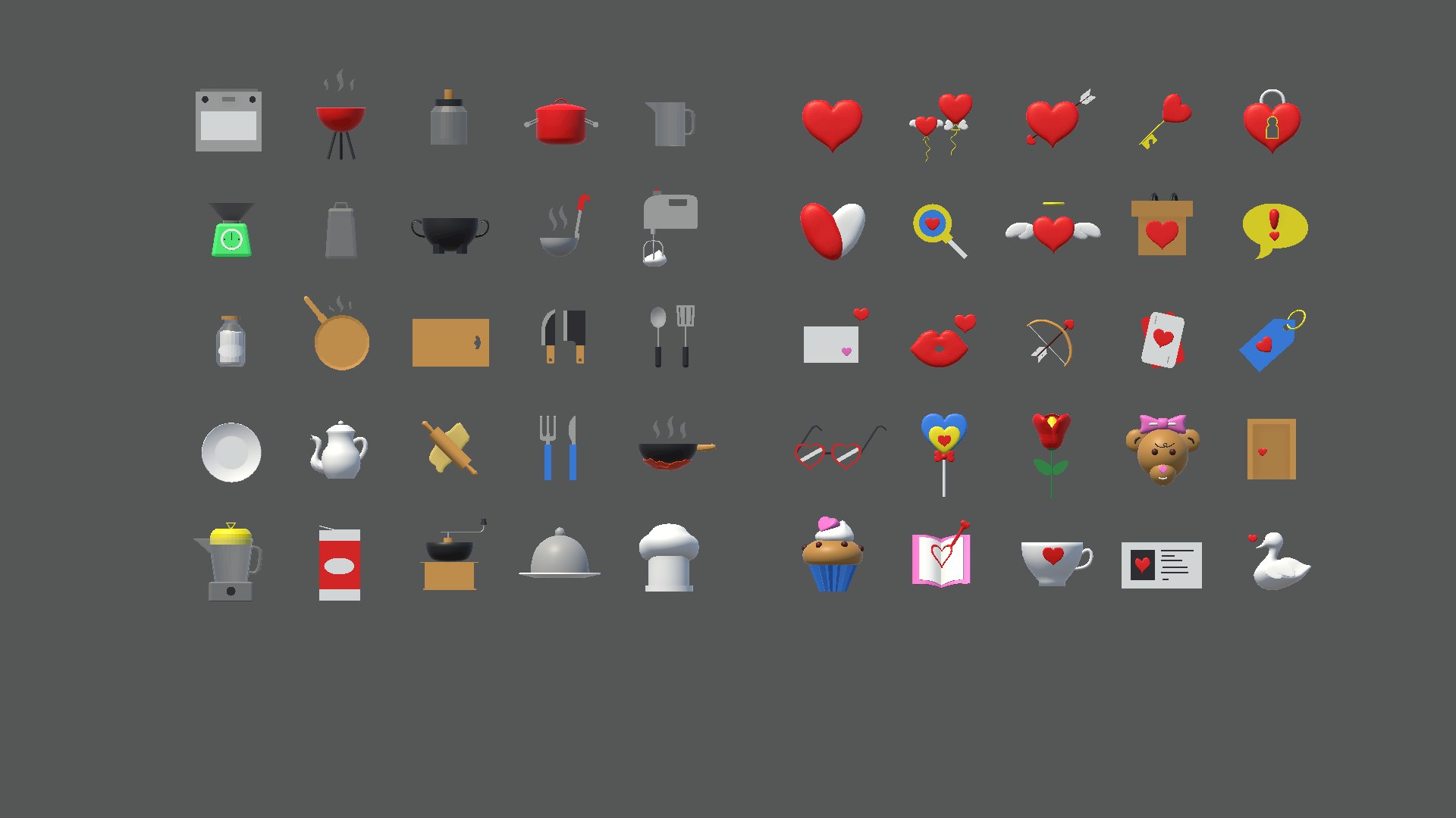 CDL 3D Icon Packs 3D Model - TurboSquid 2198701