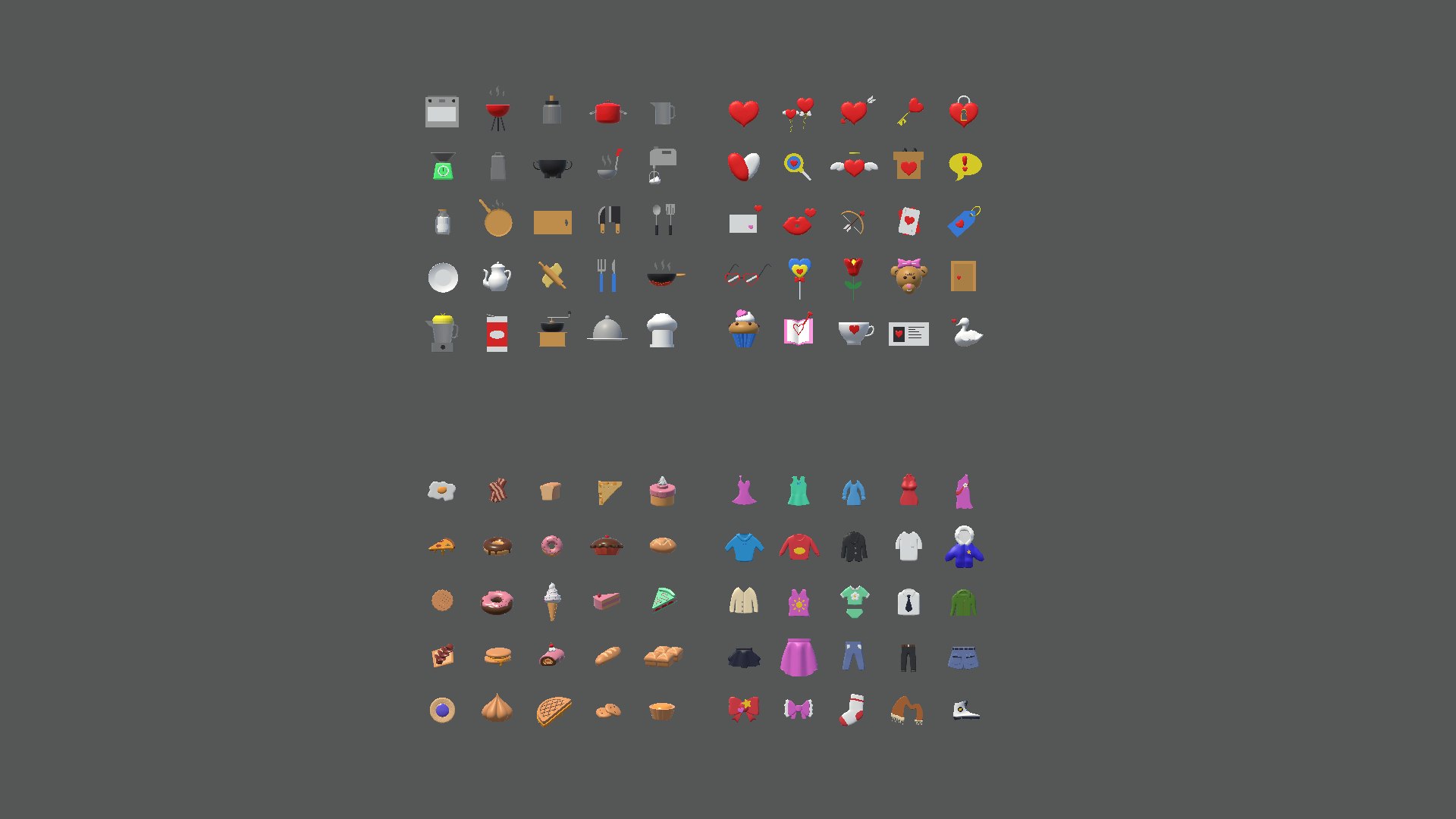 CDL 3D Icon Packs 3D Model - TurboSquid 2198701
