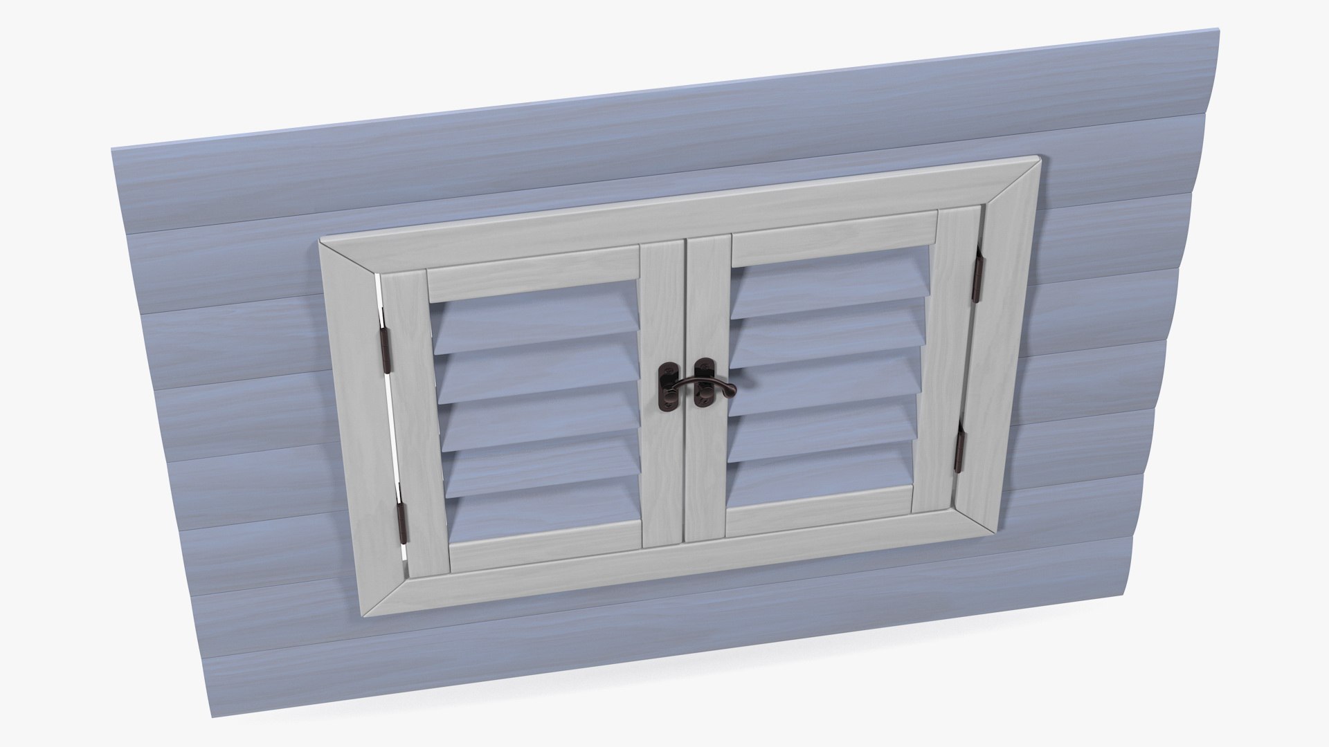 Wooden window frame 3D model - TurboSquid 1436158