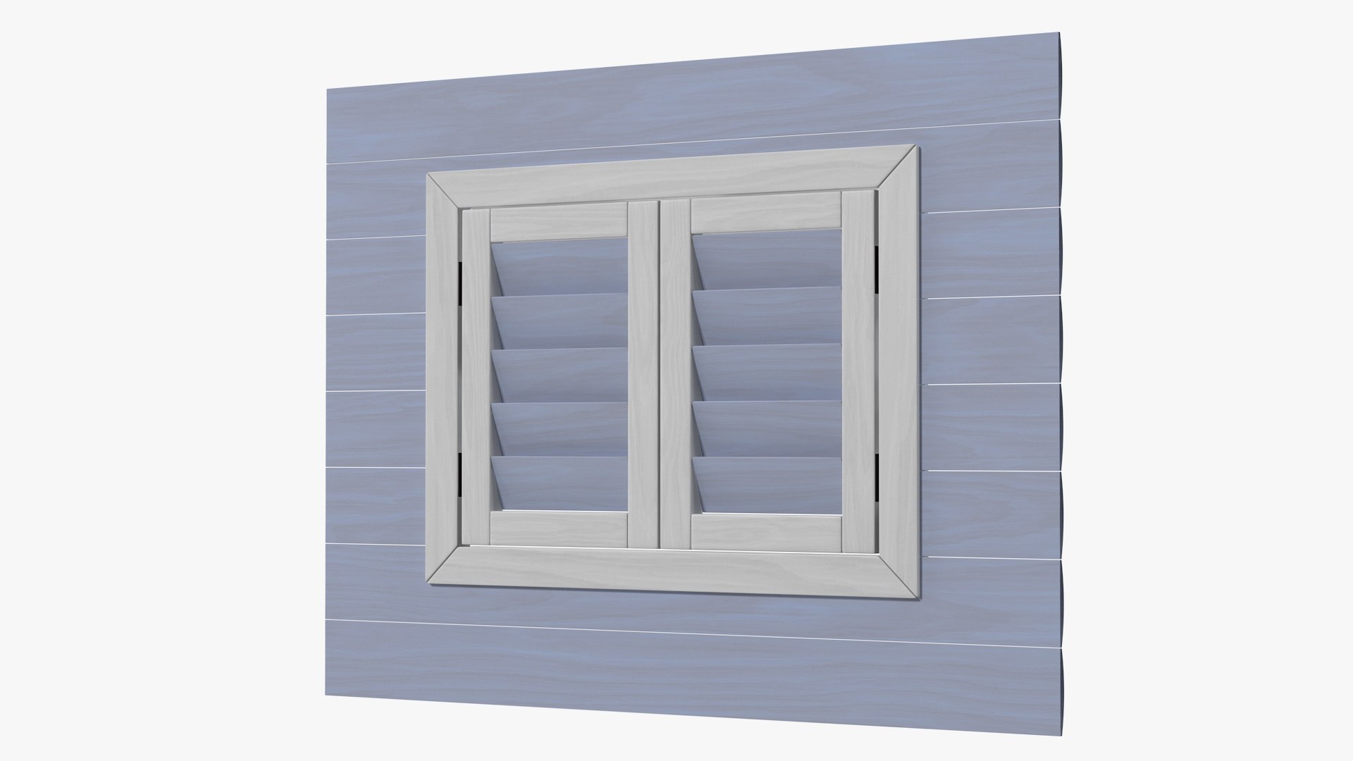 Wooden window frame 3D model - TurboSquid 1436158