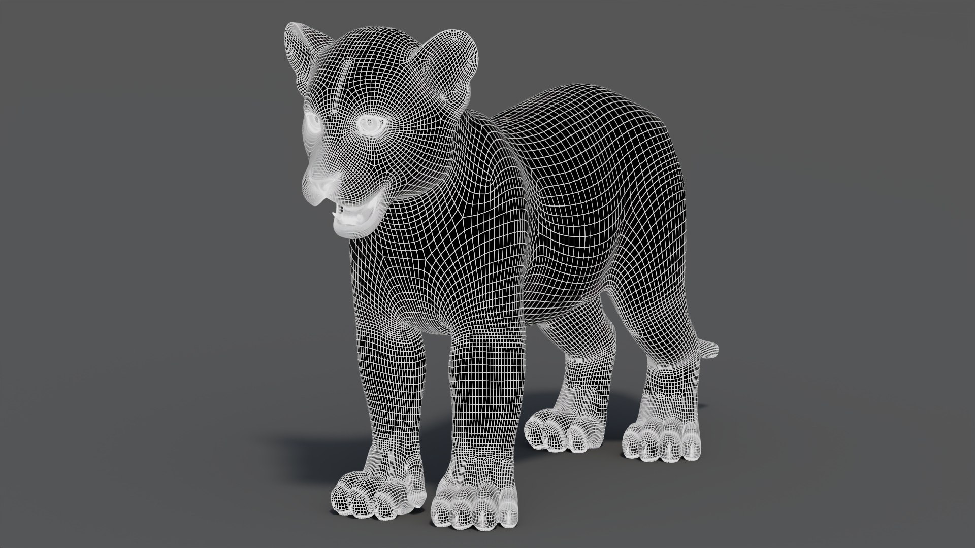 3D Leopard Cub 3D Model Model - TurboSquid 2156827