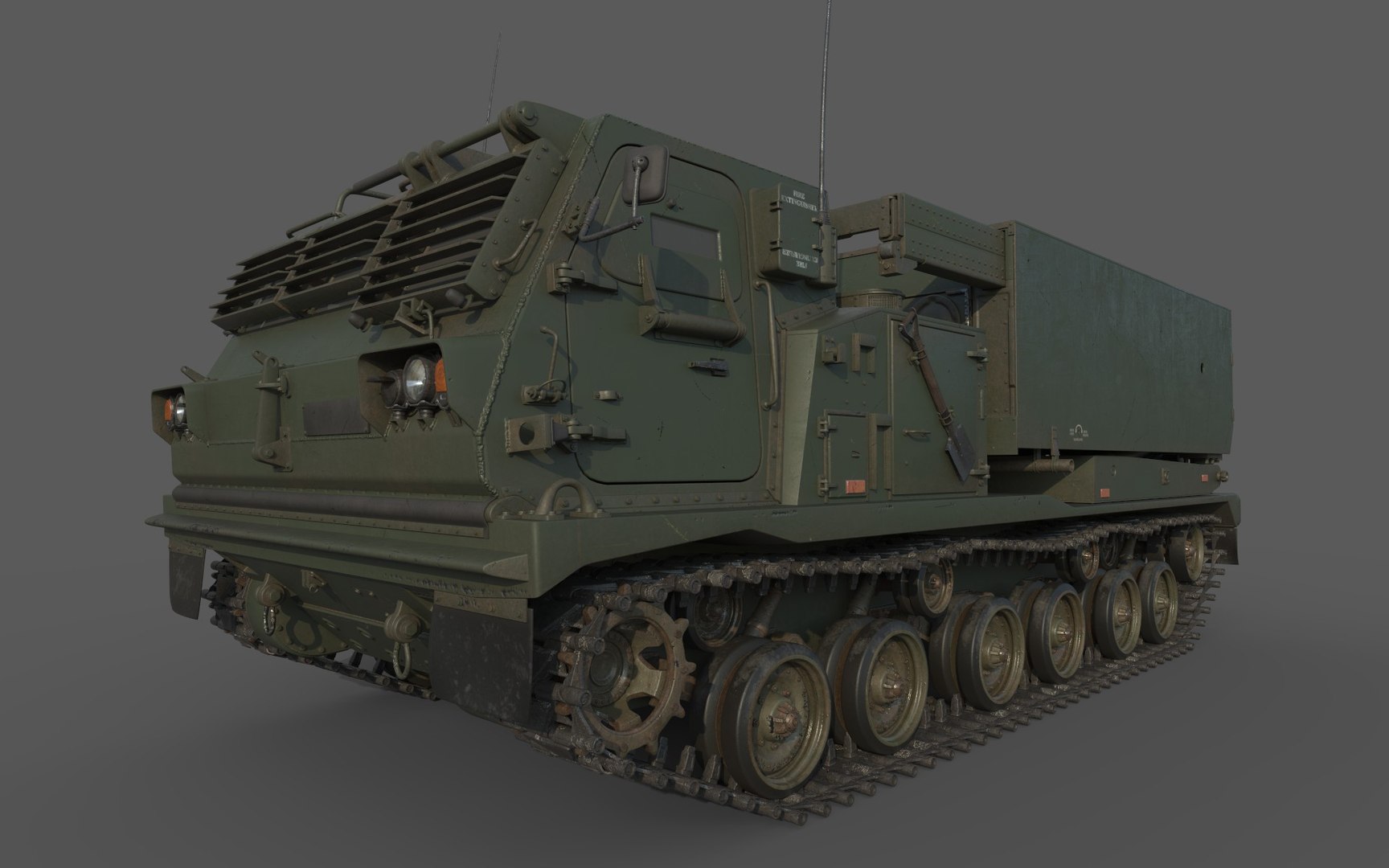 3D M270 MLRS - TurboSquid 2043335