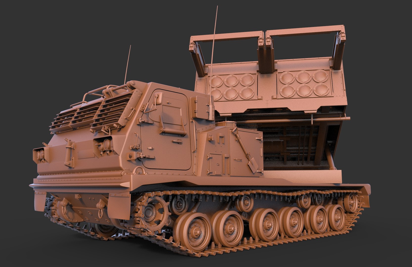 3D M270 MLRS - TurboSquid 2043335