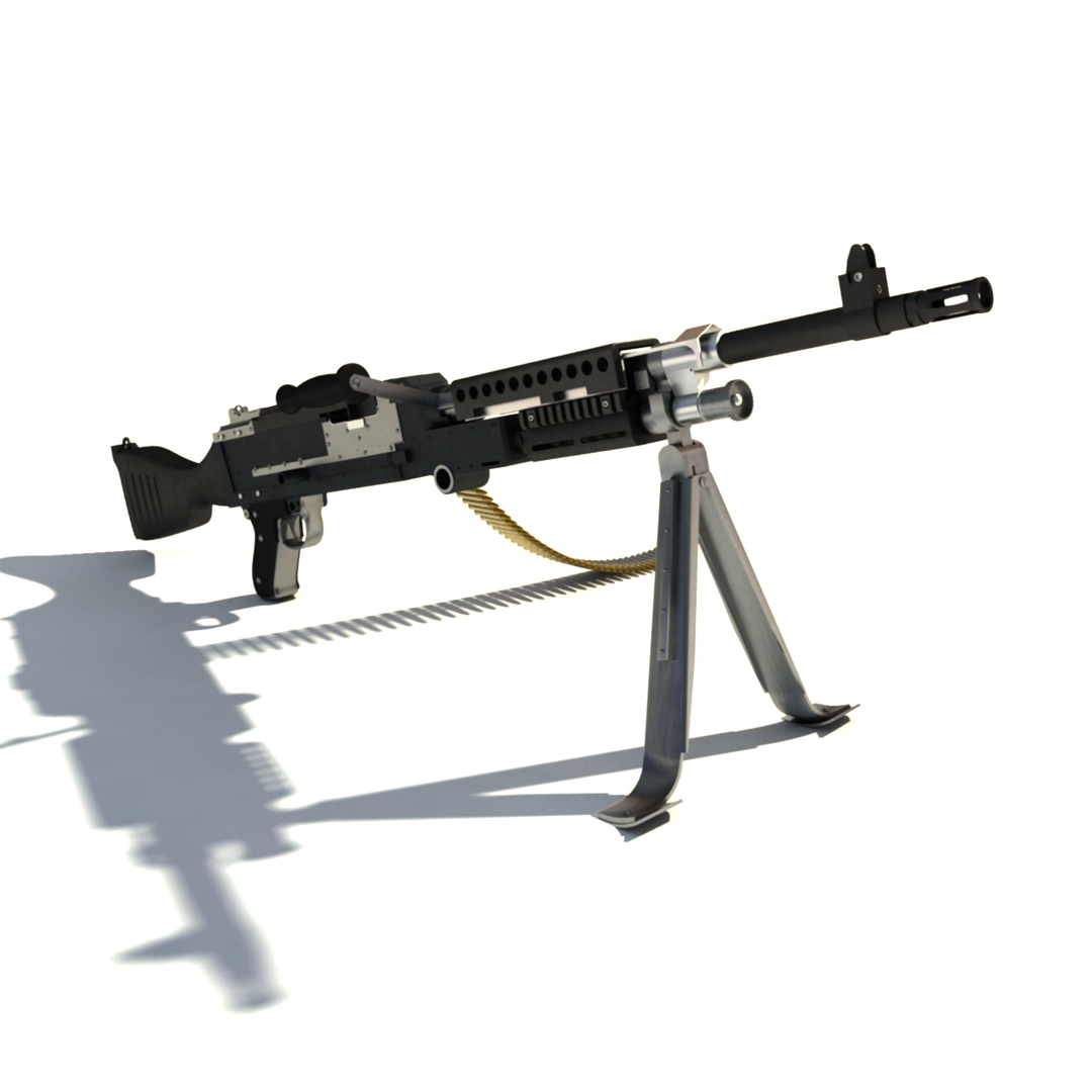 maya m240 machine gun weapon