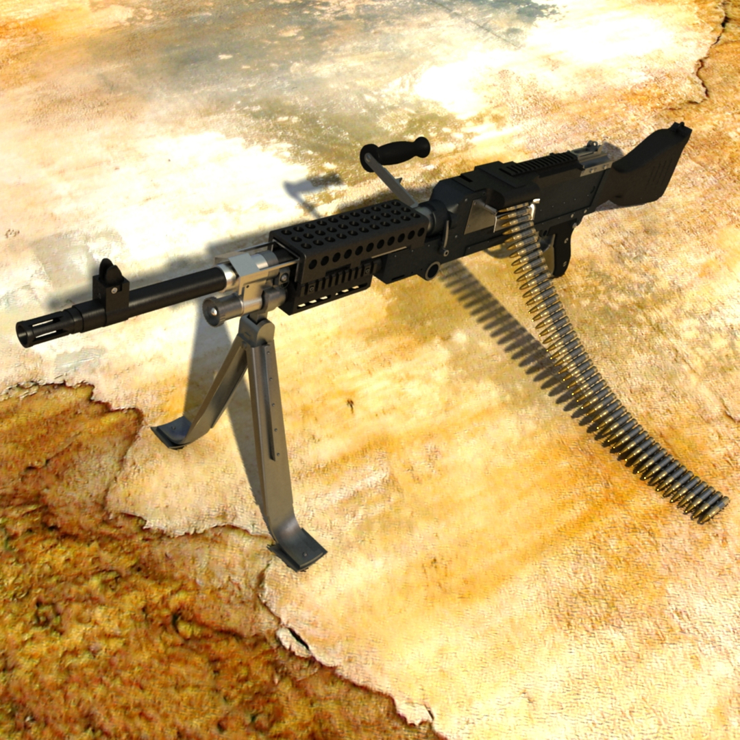 maya m240 machine gun weapon