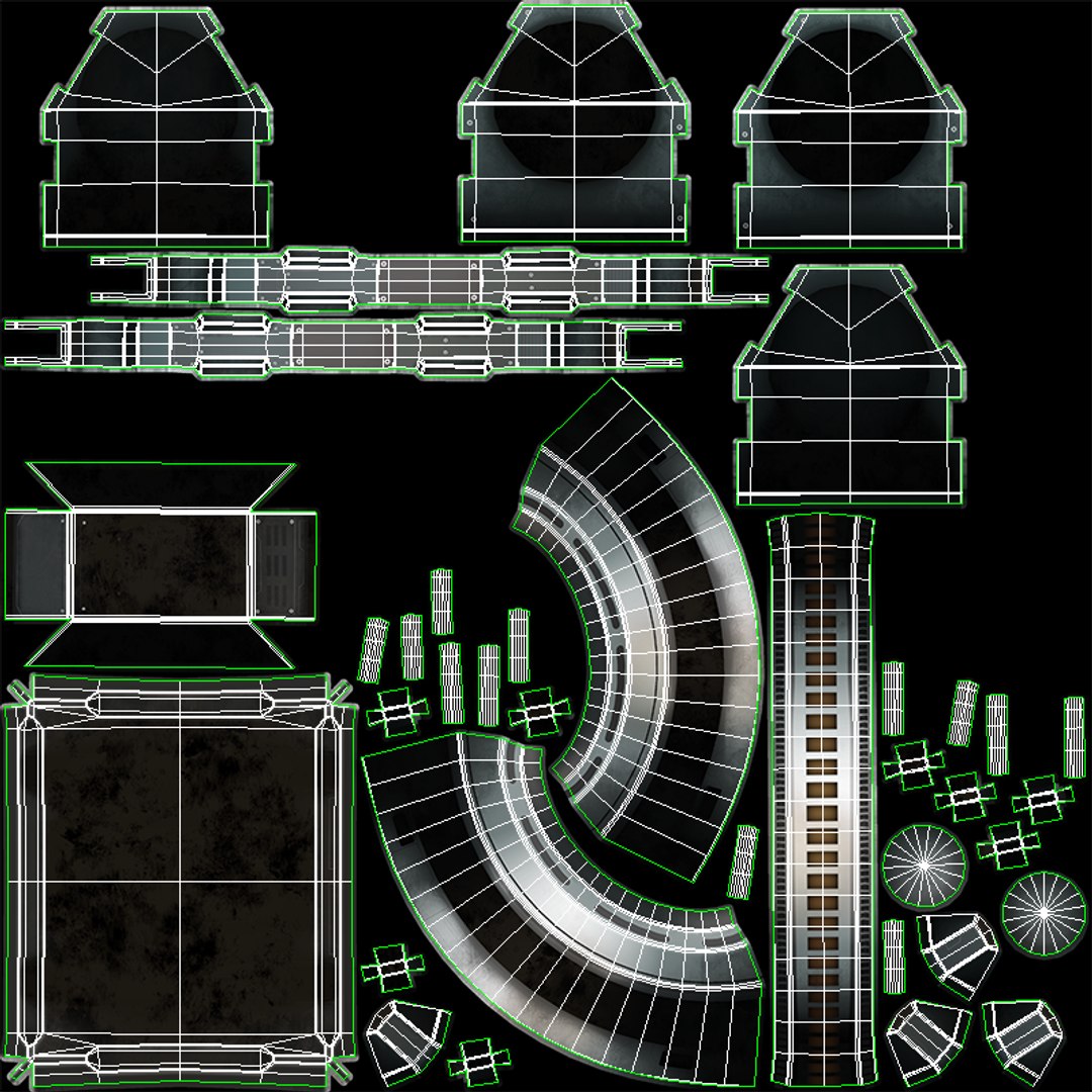 3D sci-fi stylized reactor - TurboSquid 2162542