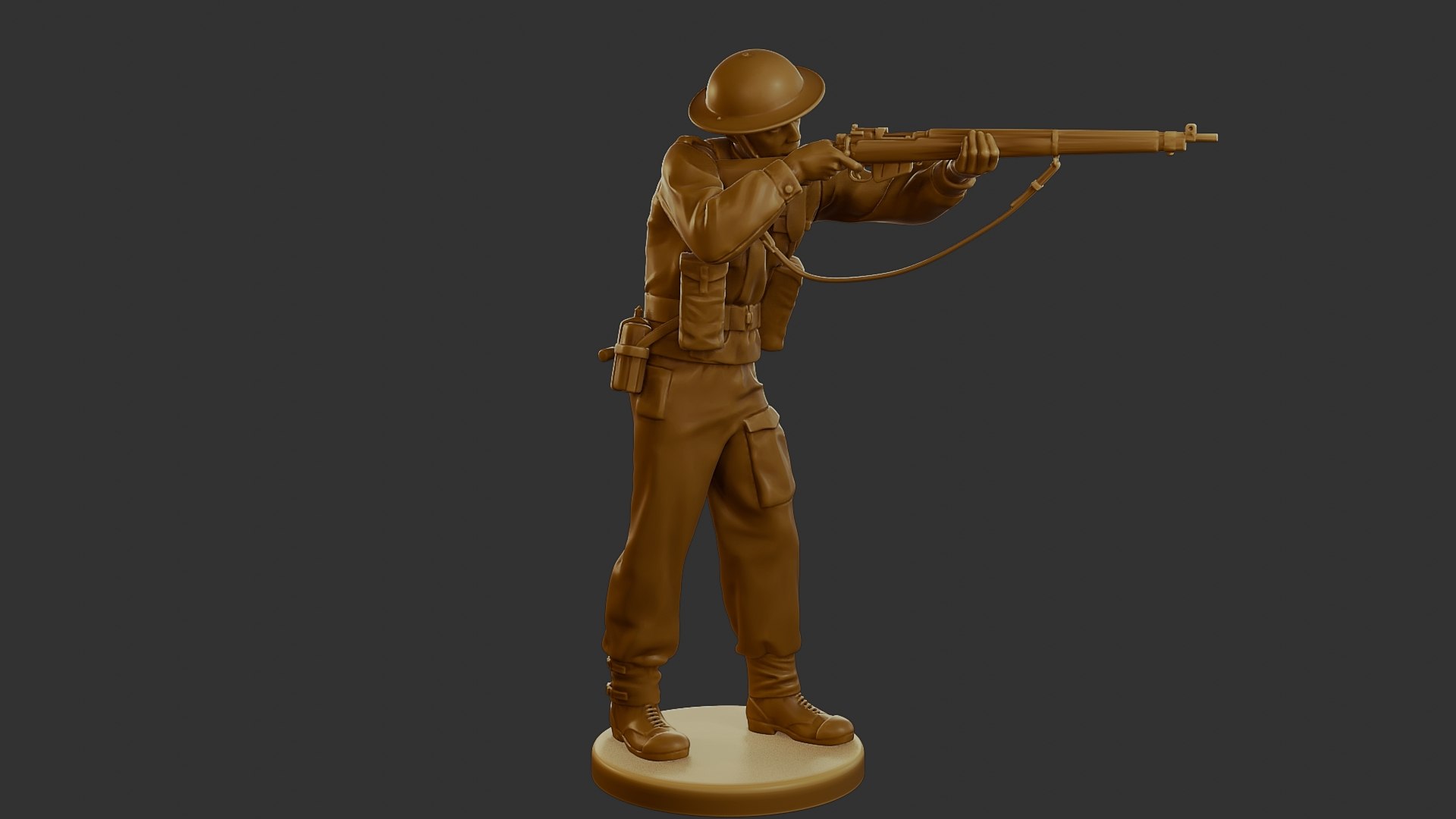 British Soldier WW2 B1 001 3D Model - TurboSquid 2384917