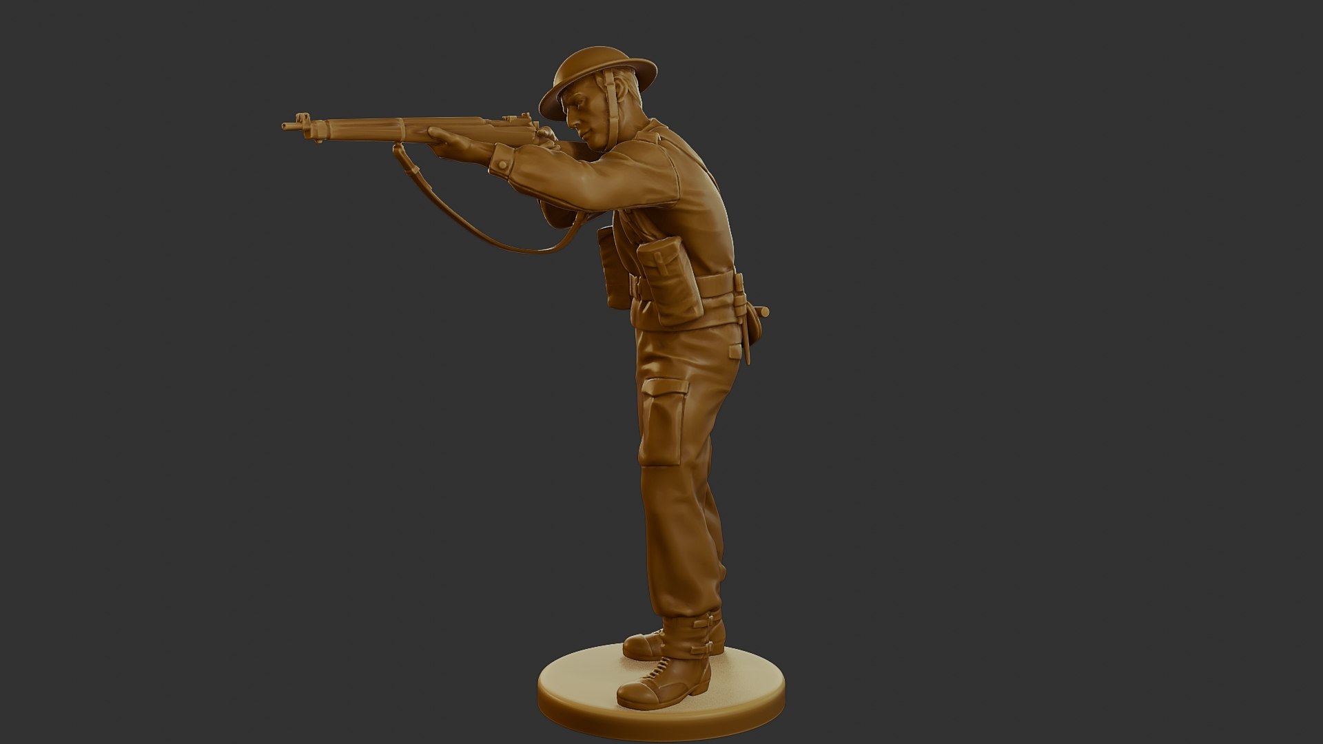 British Soldier WW2 B1 001 3D Model - TurboSquid 2384917
