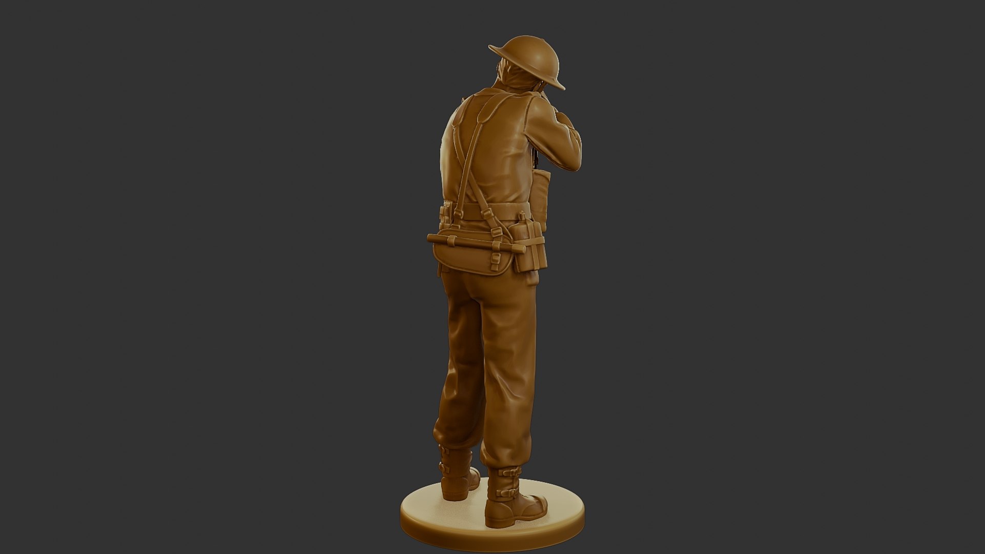 British Soldier WW2 B1 001 3D Model - TurboSquid 2384917