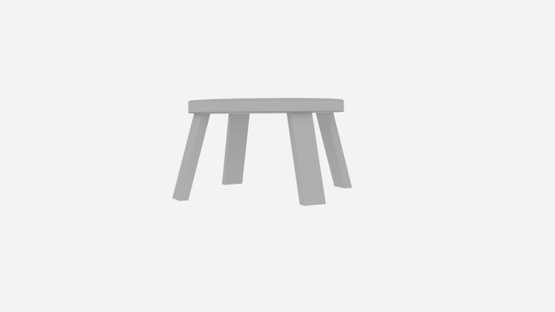 Free 3D Stool Model - TurboSquid 1336664