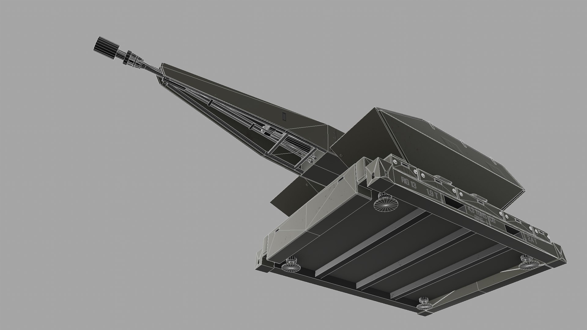 Oerlikon Skyshield Gun MK3 3D Model - TurboSquid 2062120