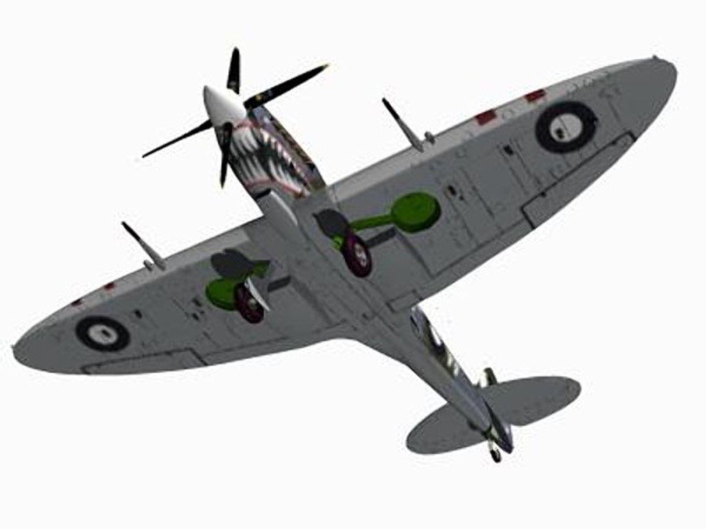 Supermarine Spitfire 3d Max