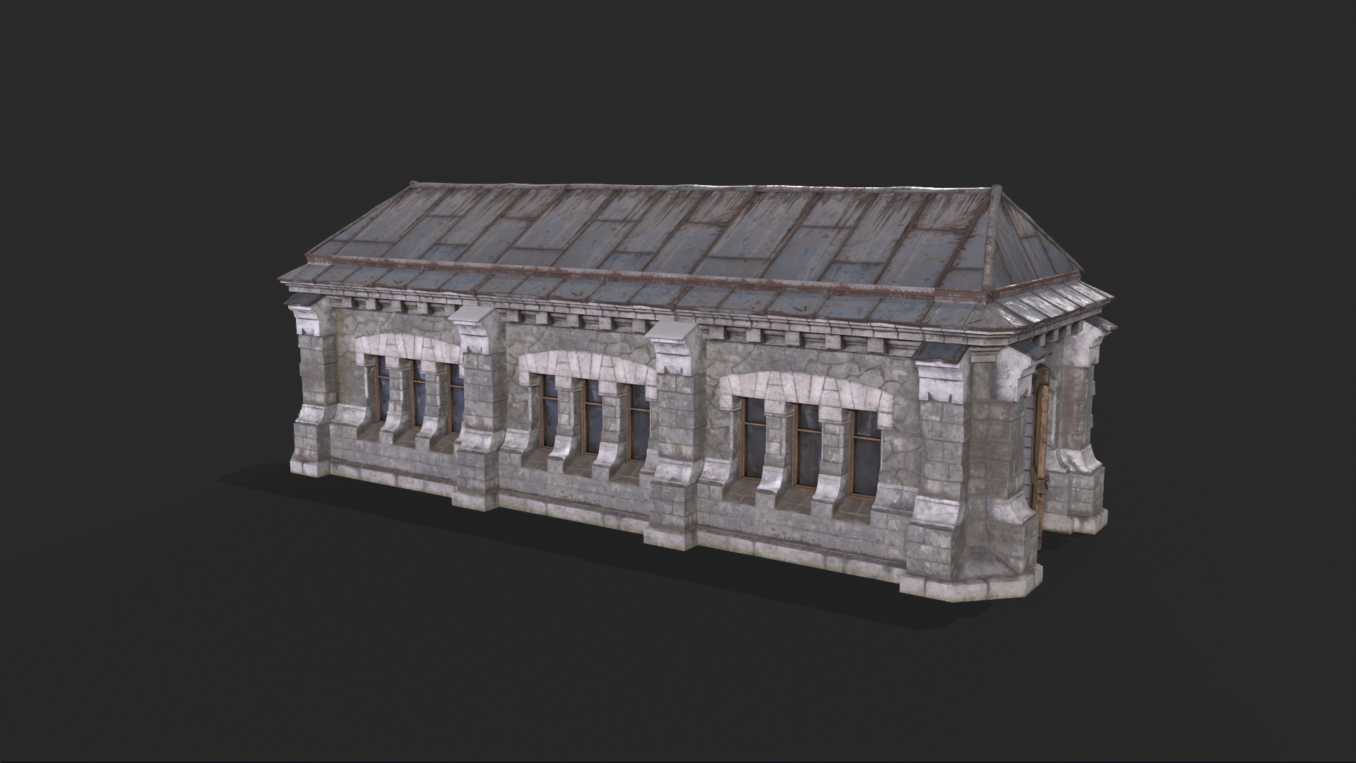 3D Old Medieval Castle Pack model - TurboSquid 2161327