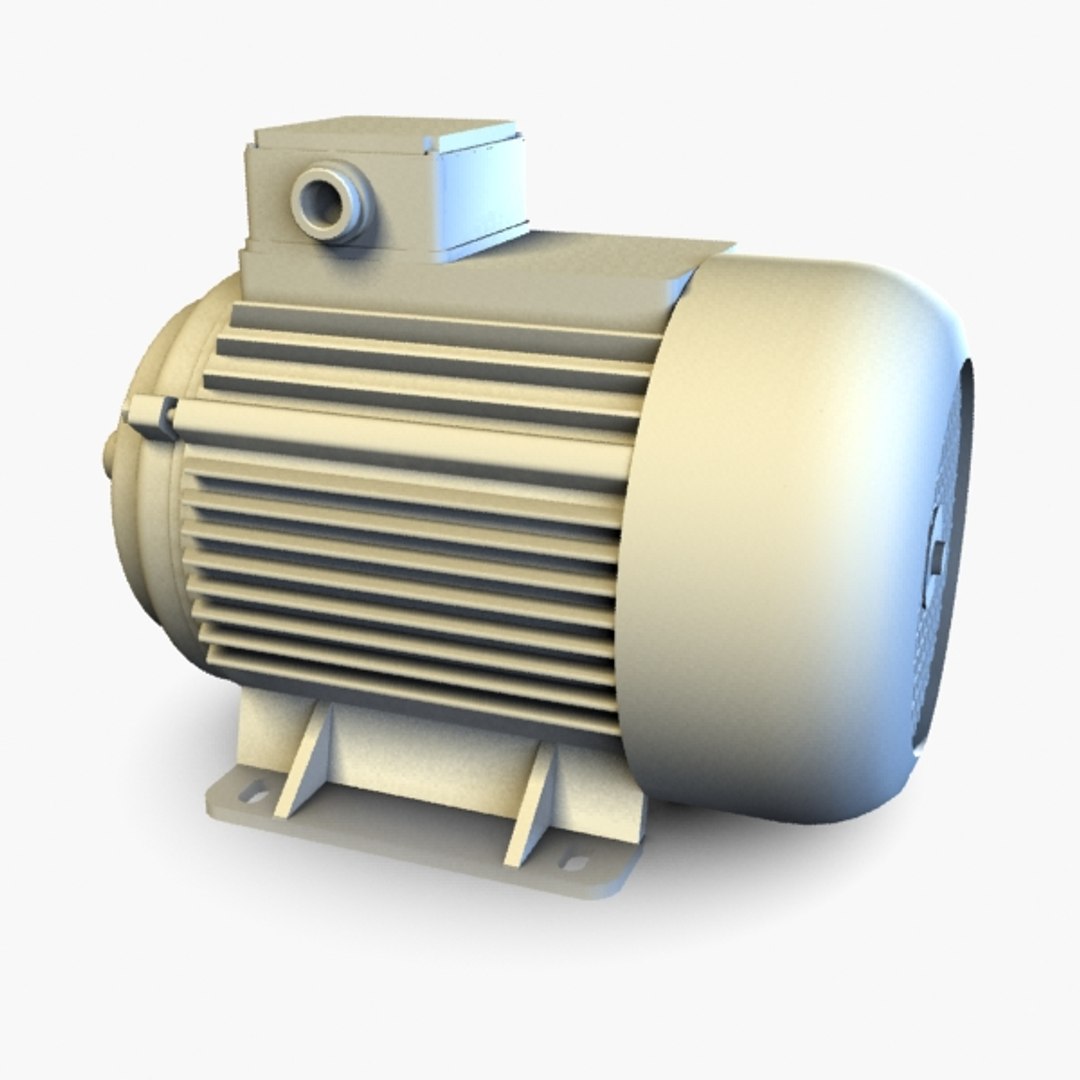 3d Model Electric Motor