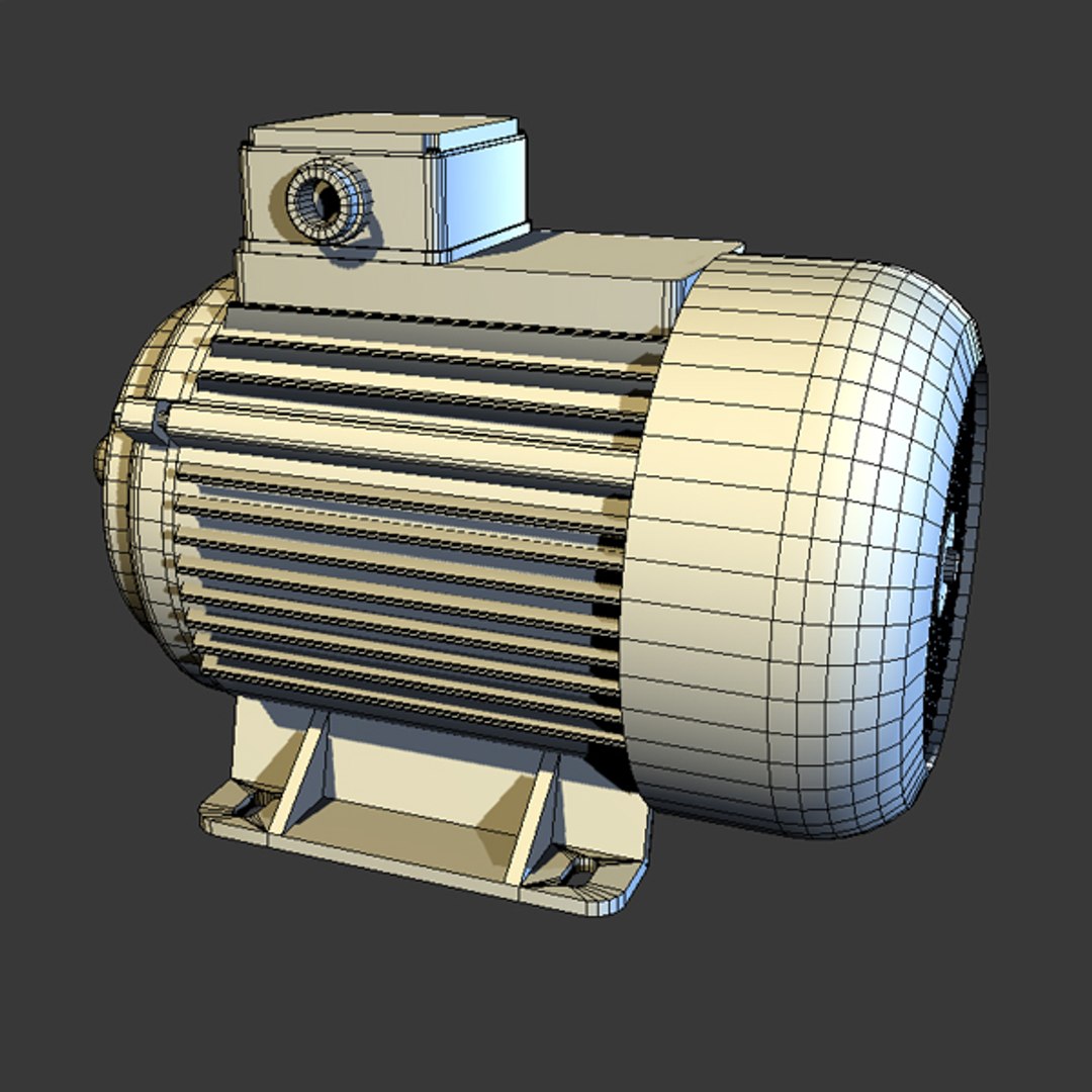 3d Model Electric Motor