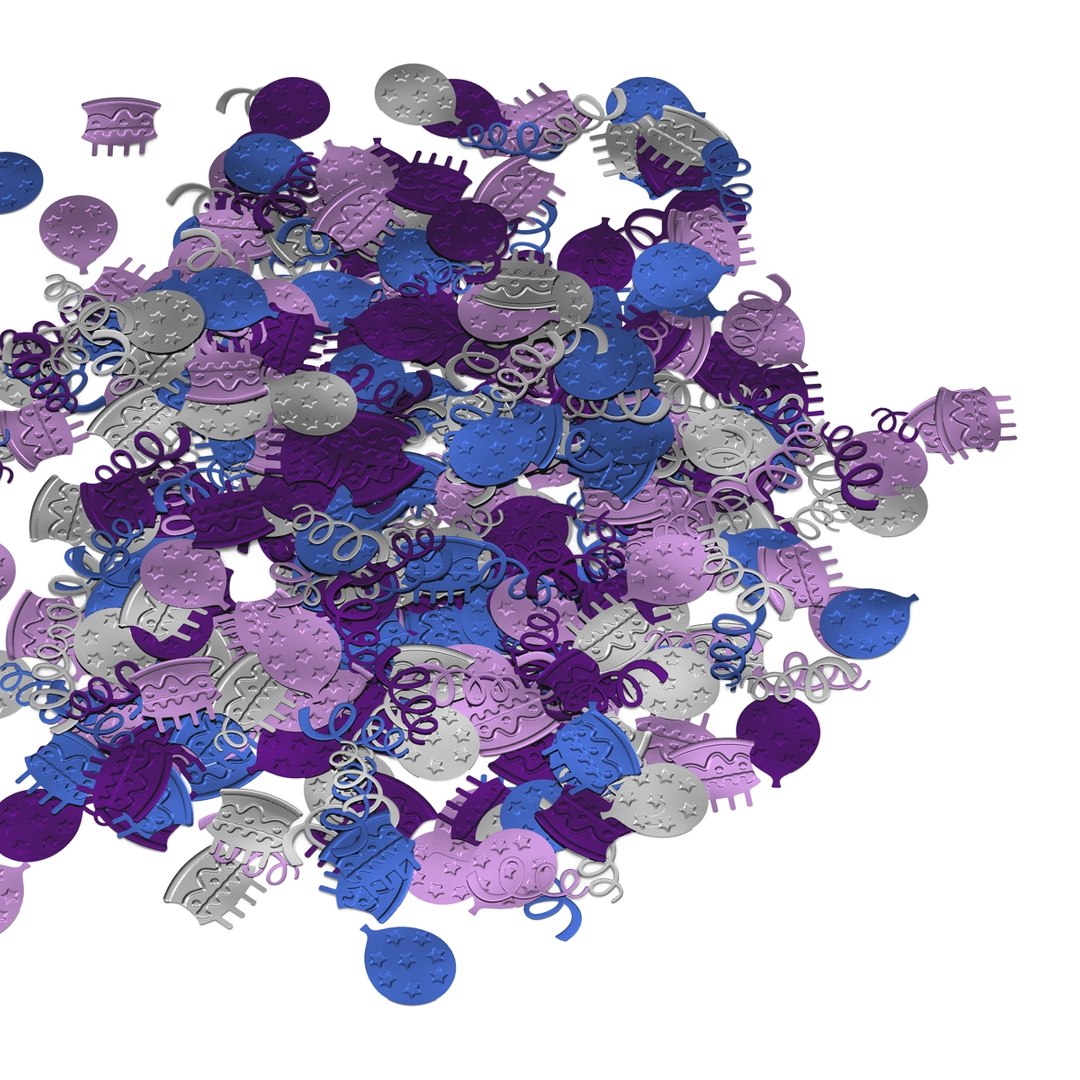 Confetti 3d Model