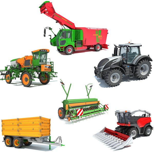 Farm Equipment 3D Models for Download | TurboSquid