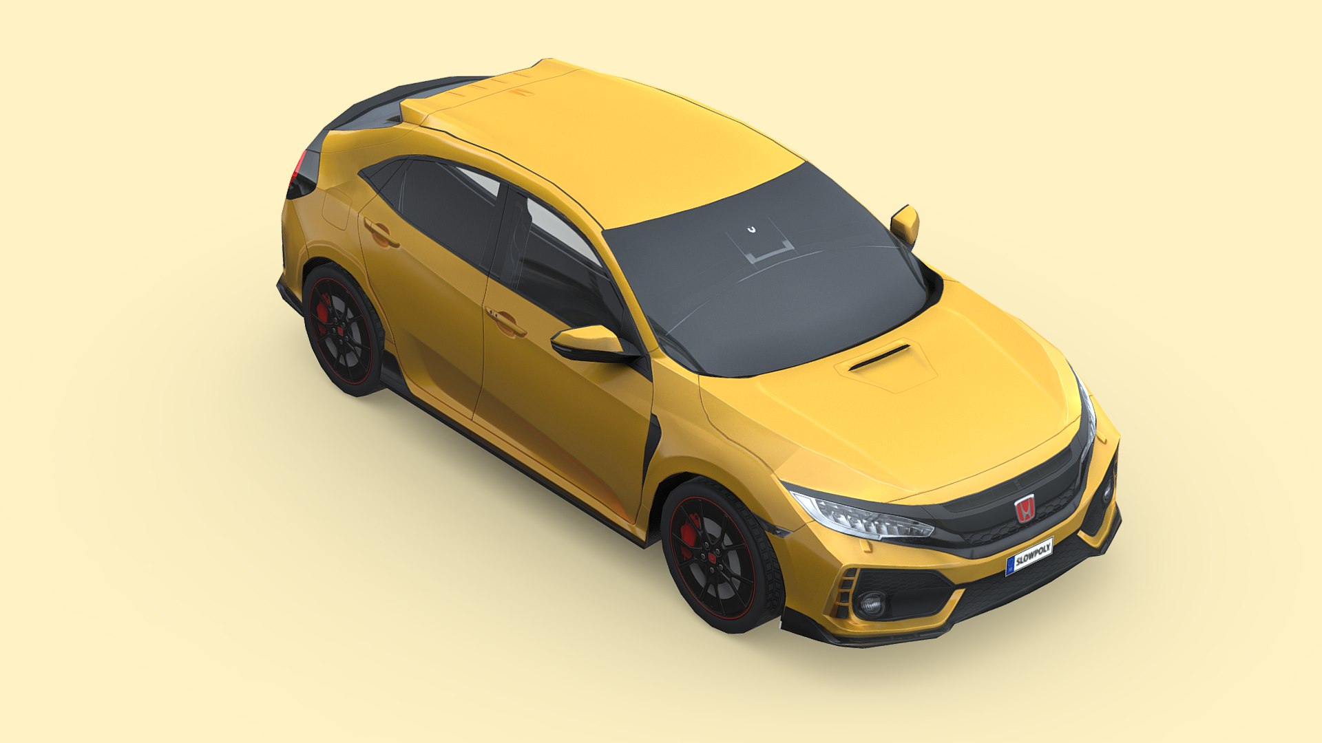 3D Model Honda Civic Type R 2018 - TurboSquid 2149888