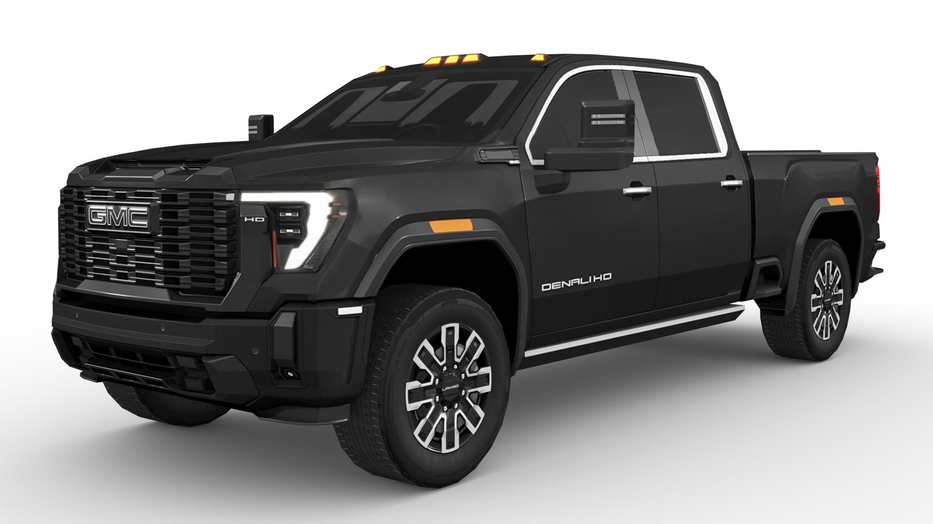 3D GMC Sierra Denali 2500HD 2025 Model - TurboSquid 2360319