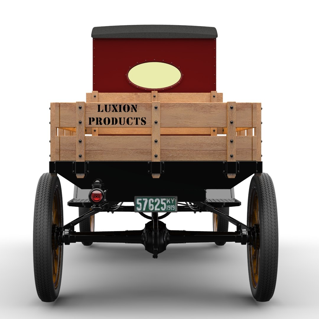 Automobile T Trucking Tt 3d Model