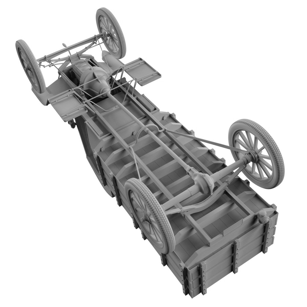 Automobile T Trucking Tt 3d Model