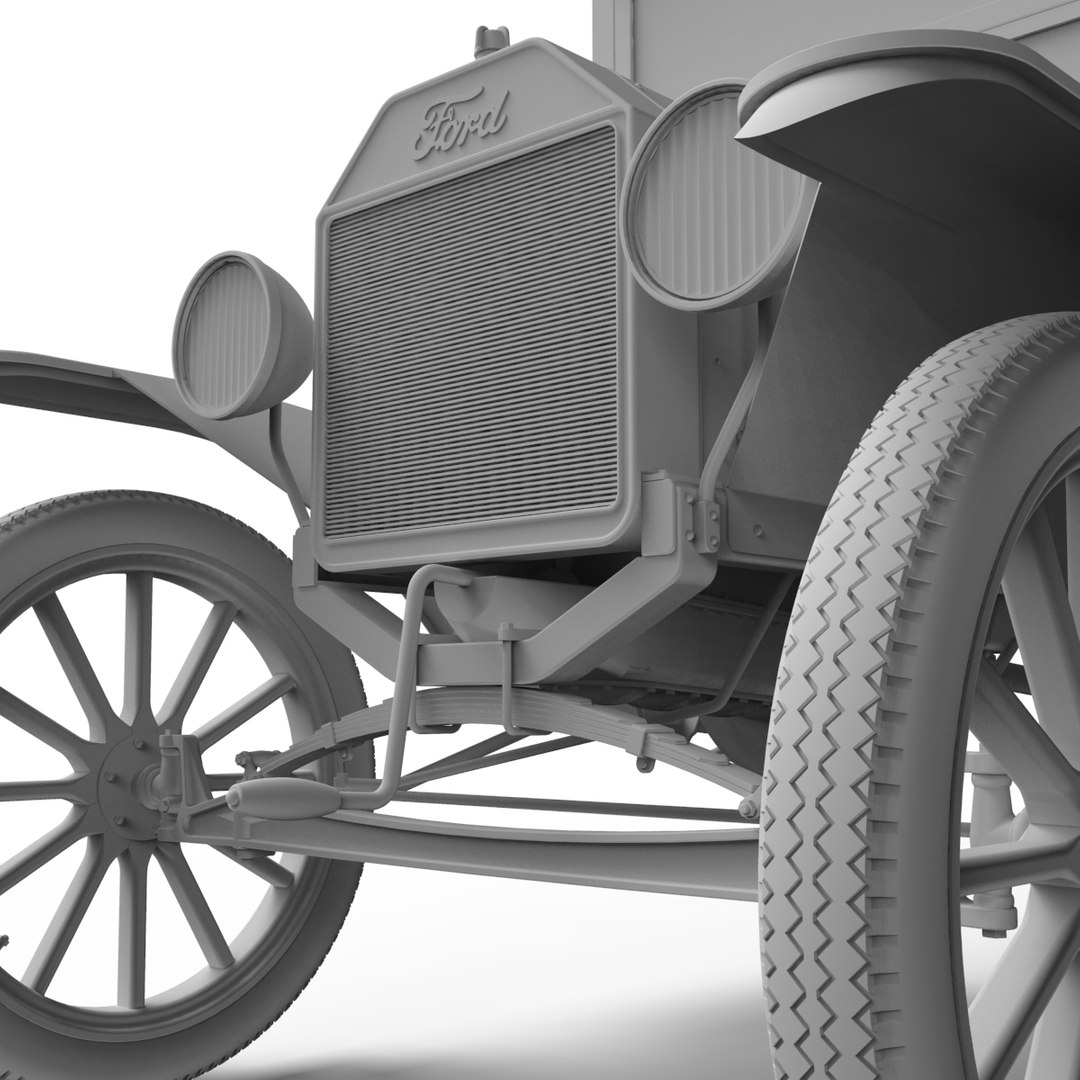 Automobile T Trucking Tt 3d Model