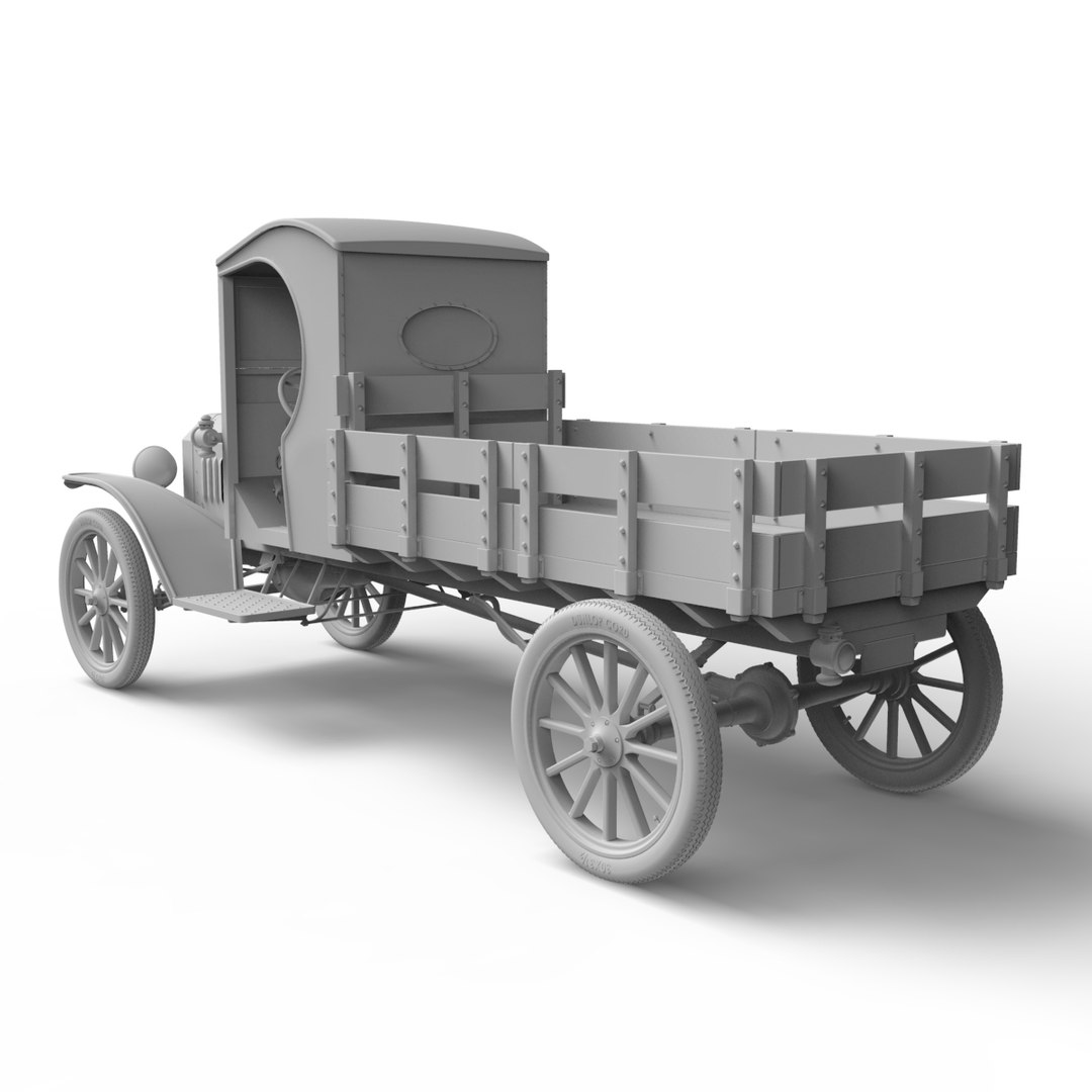 Automobile T Trucking Tt 3d Model