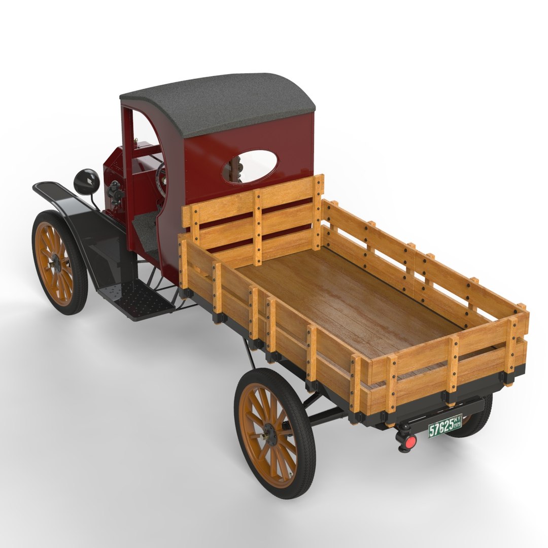 Automobile T Trucking Tt 3d Model