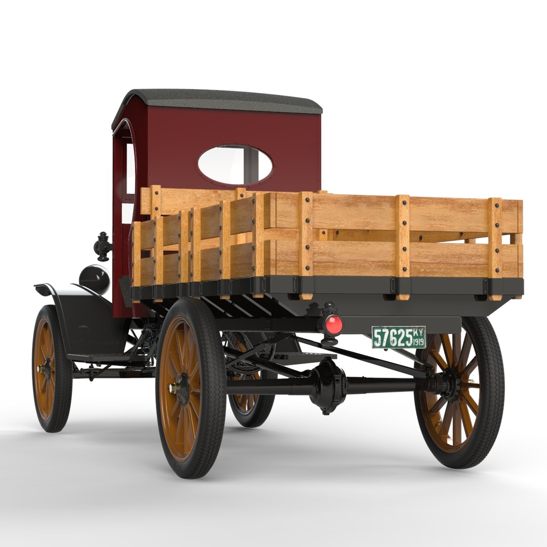 Automobile T Trucking Tt 3d Model