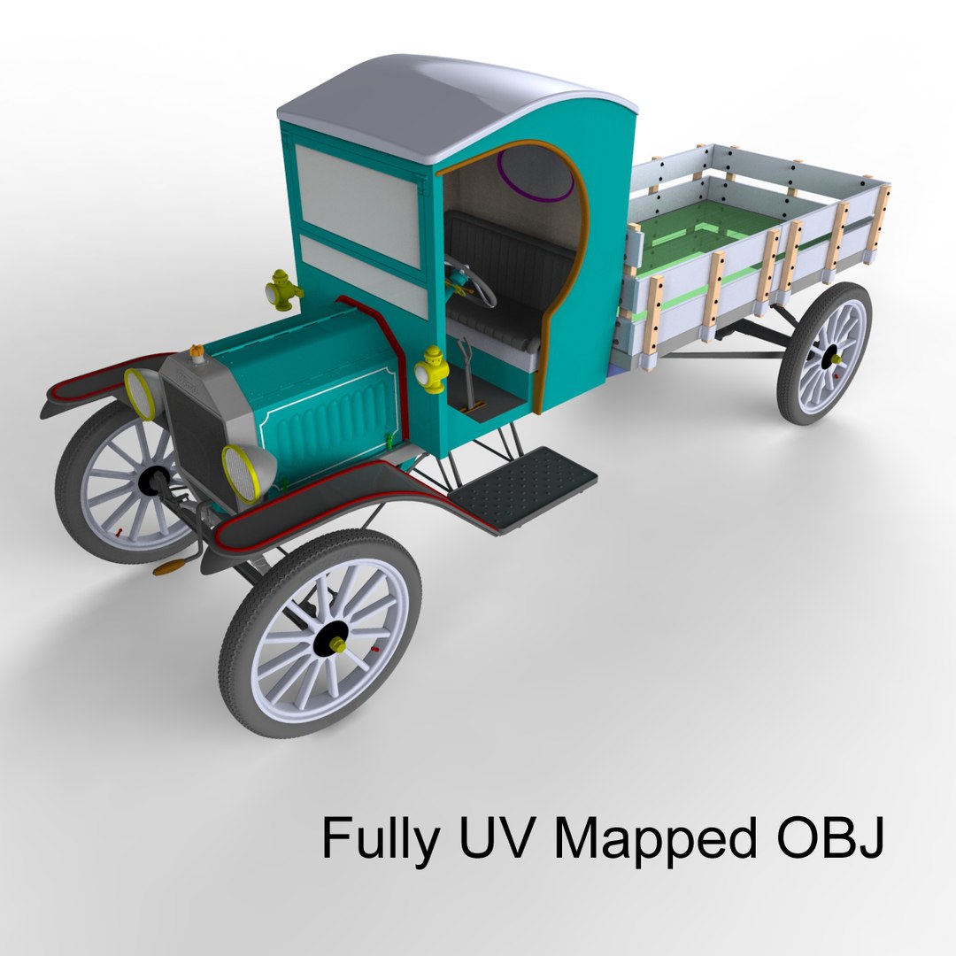 Automobile T Trucking Tt 3d Model