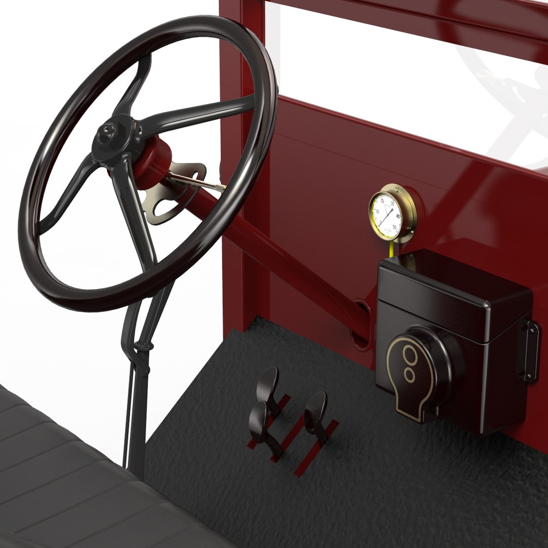 Automobile T Trucking Tt 3d Model