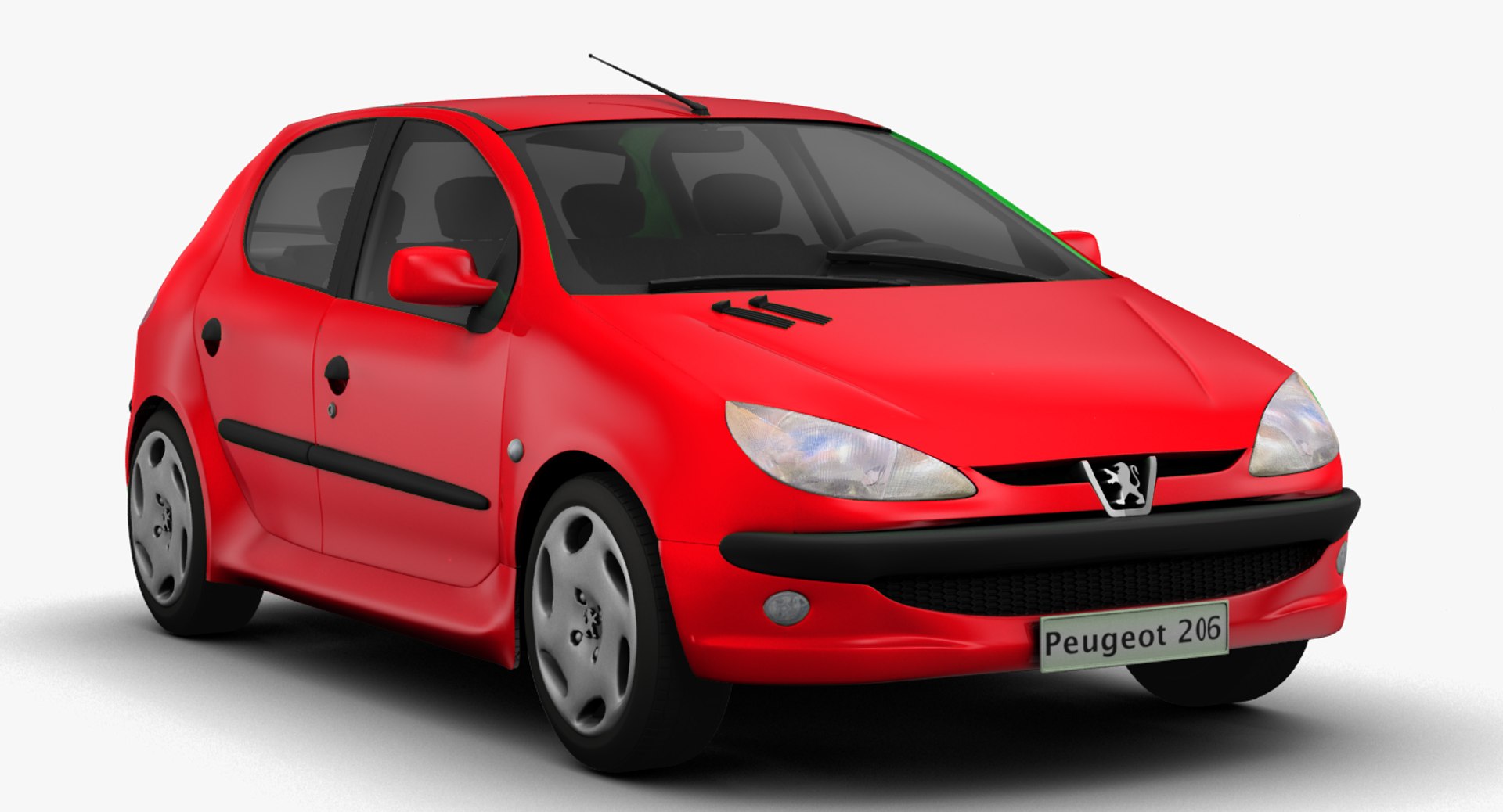 Peugeot 206 3d Max