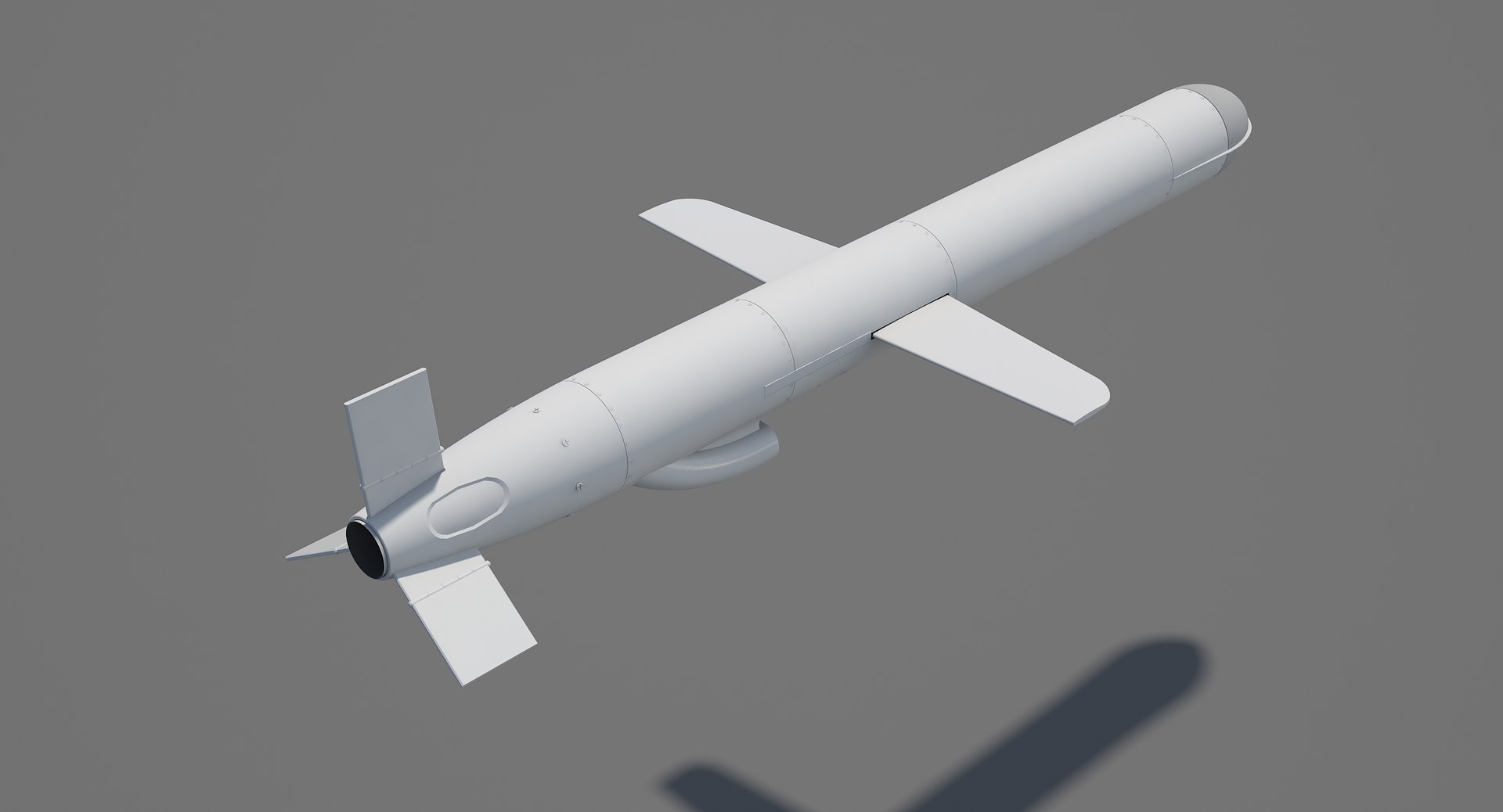 Bgm-109g block iv tomahawk missile 3D model - TurboSquid 1207974