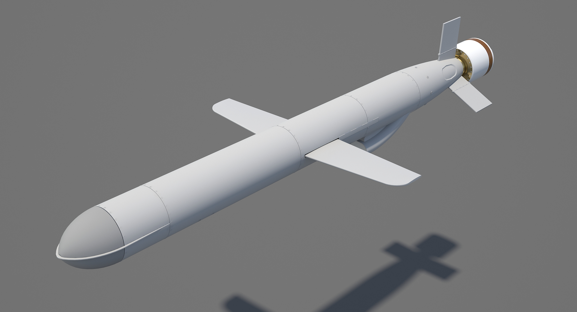 Bgm-109g block iv tomahawk missile 3D model - TurboSquid 1207974