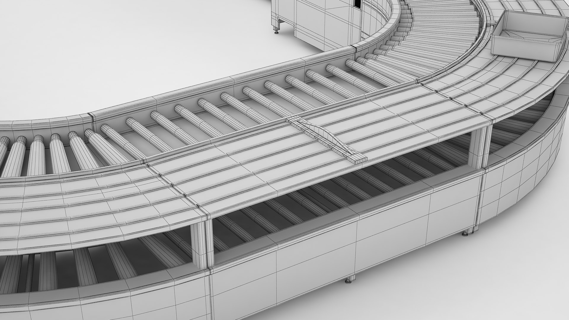 3D Security System Airport 01 Model - TurboSquid 1775848