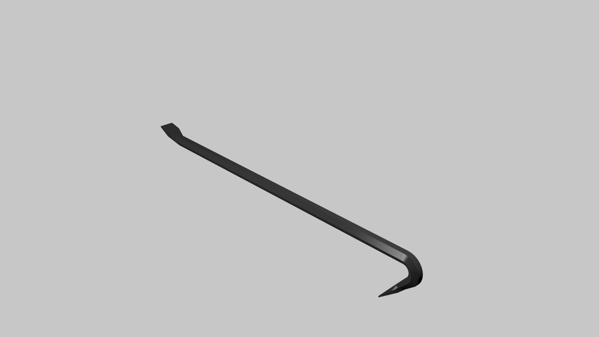 3D simple crowbar - TurboSquid 1415696