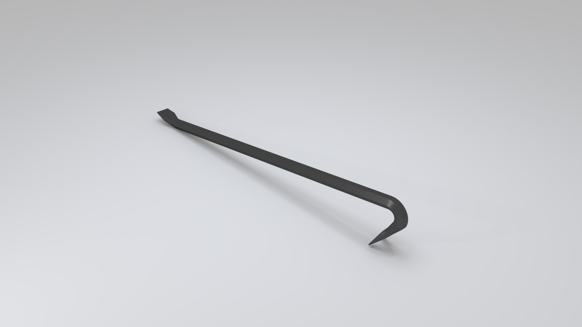 3D simple crowbar - TurboSquid 1415696