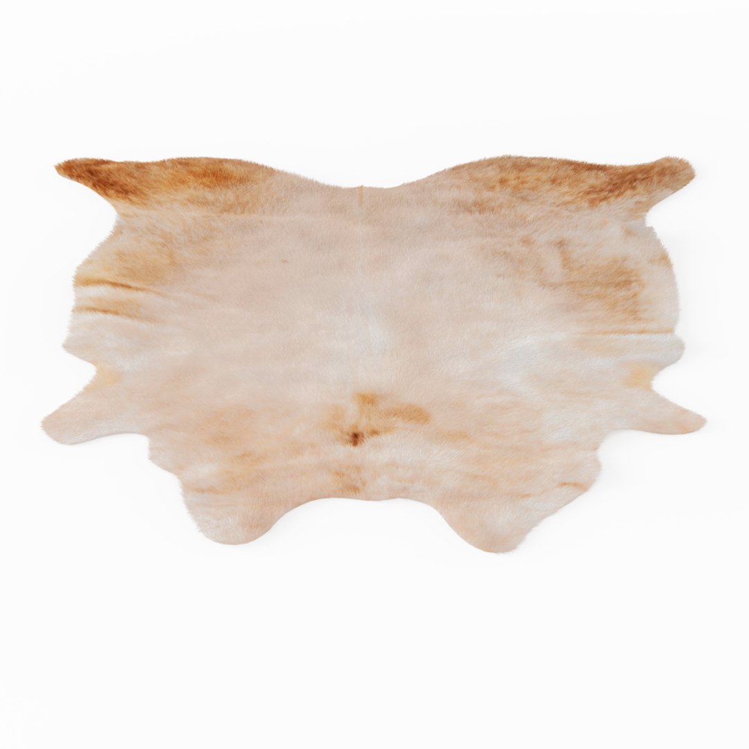Champagne Color Natural Cowhide Model - TurboSquid 1551104