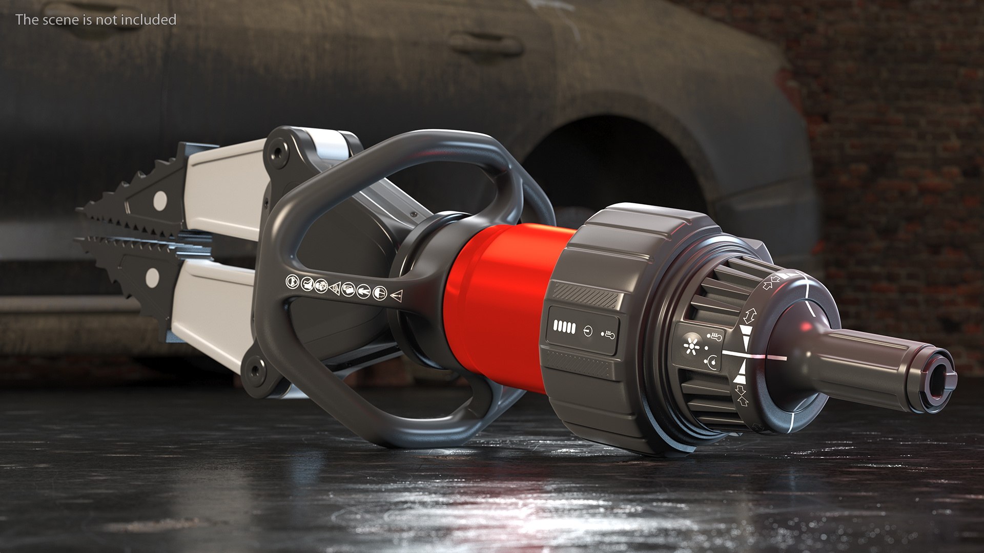 3D Battery Powered Rescue Spreader Tool - TurboSquid 1826104