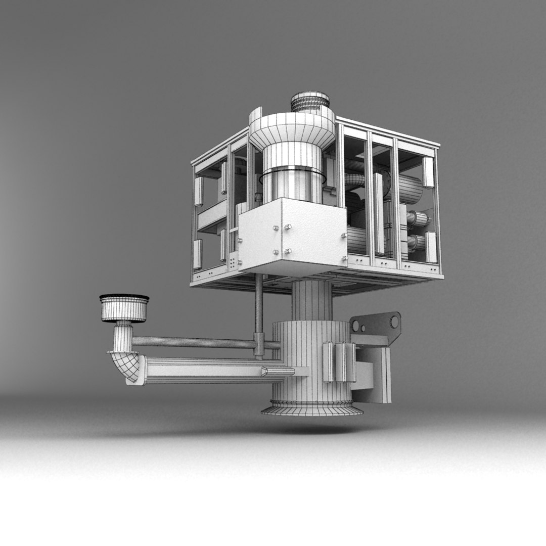 Subsea Production Sub Sea 3d Model
