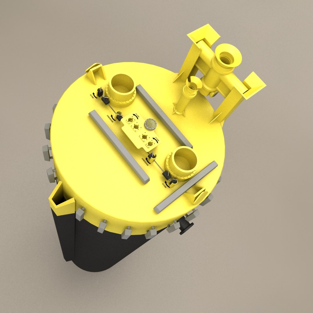 Subsea Production Sub Sea 3d Model